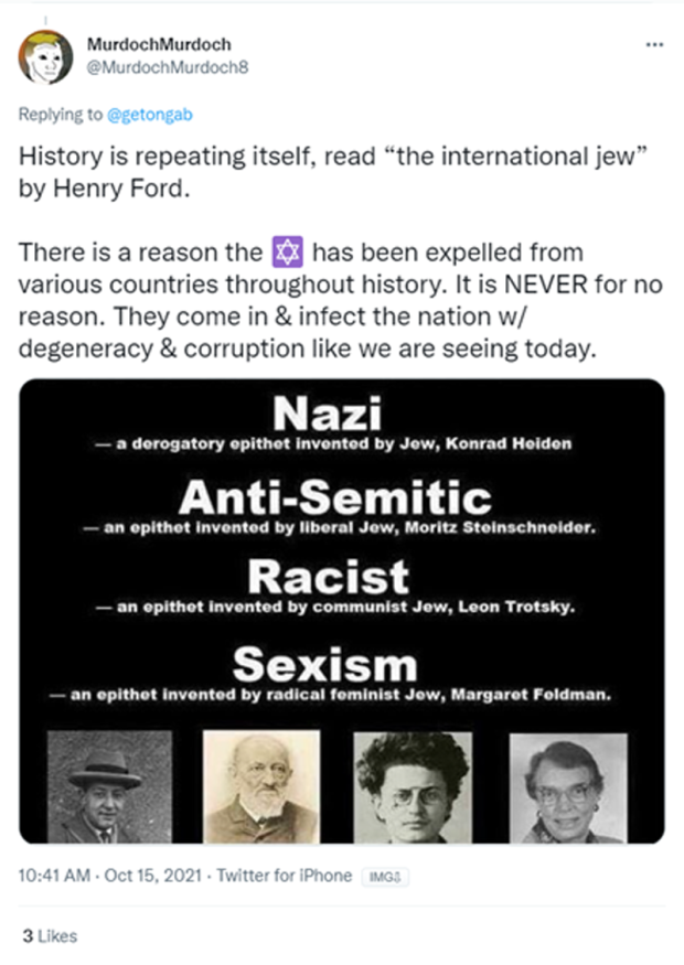 Gab CEO Andrew Torba Broadcasts His Antisemitism Across Social Media ...
